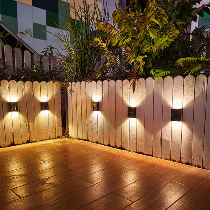 Wireless LED Solar Wall Lights Deluxe - Create the perfect atmosphere ...