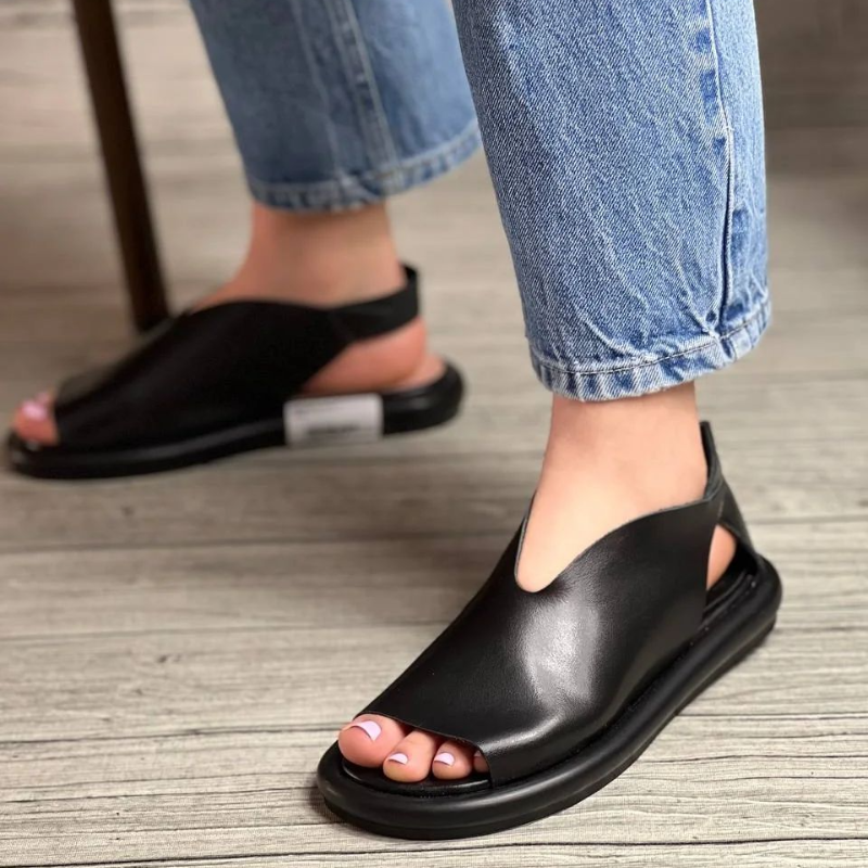 Adora™ | Timeless Leather Sandals – Adora Delight
